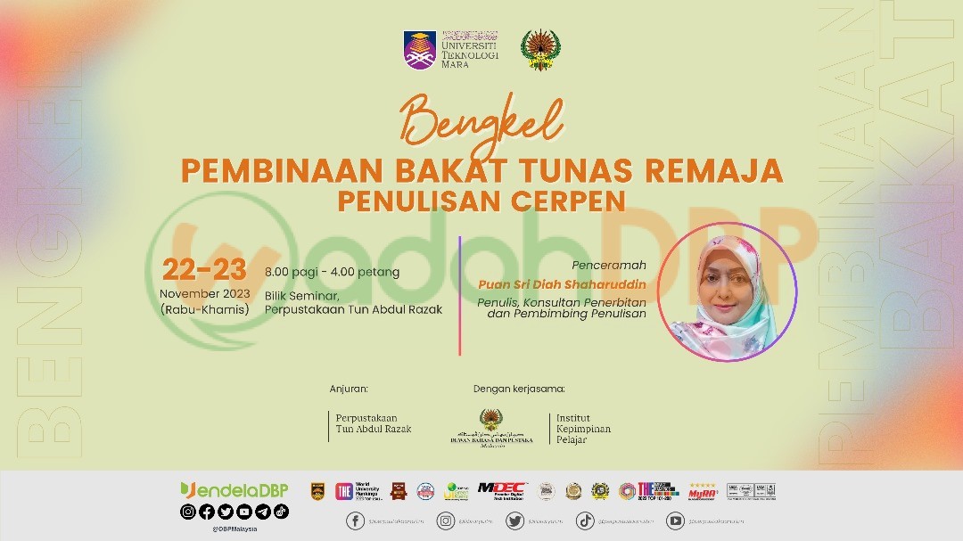 Bengkel Pembinaan Bakat Tunas Remaja Penulisan Cerpen – WadahDBP