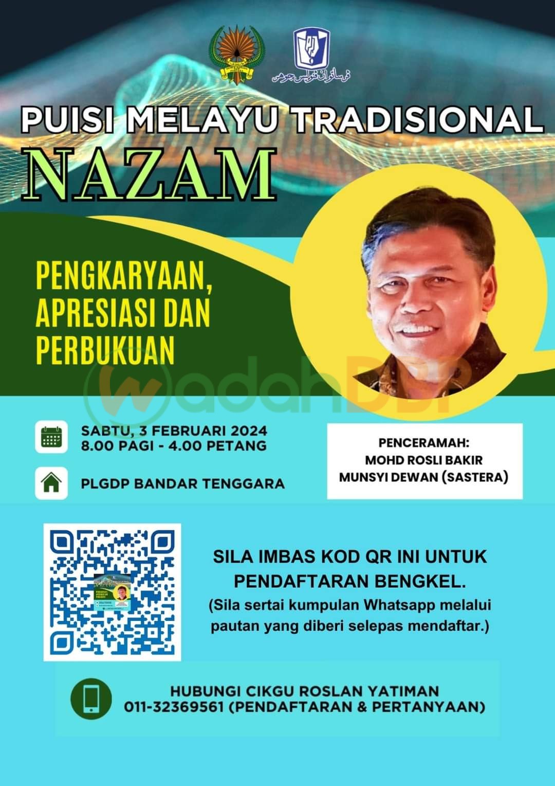 Bengkel Puisi Melayu Tradisional Nazam: Pengkaryaan, Apresiasi dan ...
